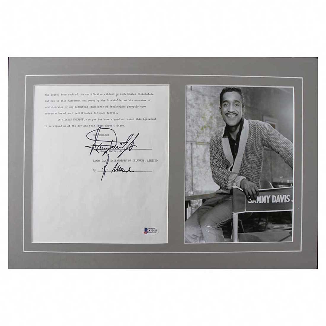 Sammy Davis Jr. Autograph & Photo