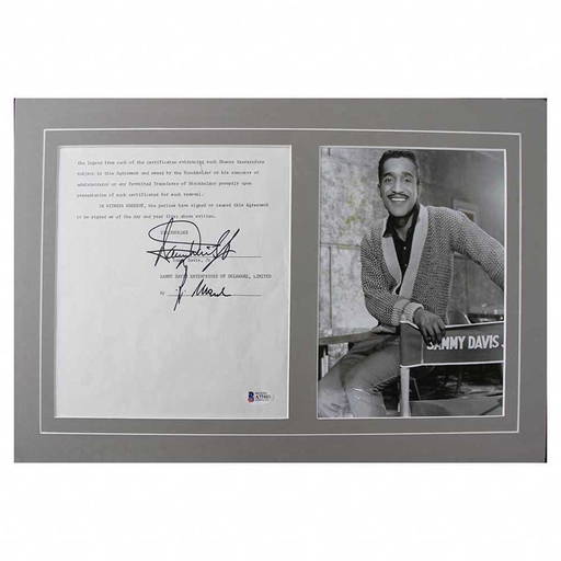 Sammy Davis Jr. Autograph & Photo