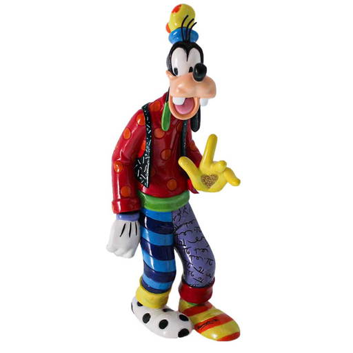 Romero Britto; Goofy 85th Anniversary Stone Resin