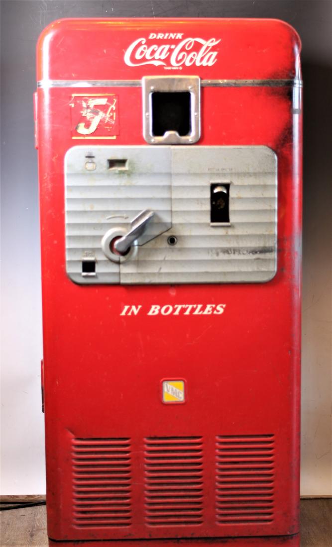 Original 5 Cent Coca Cola Vmc 33 Vending Machine