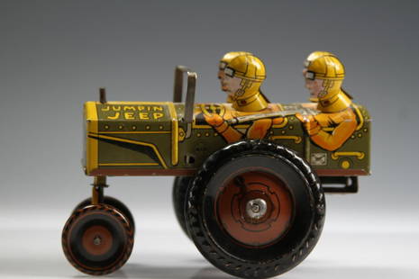 Marx No. 4 Racer Car Tin Litho