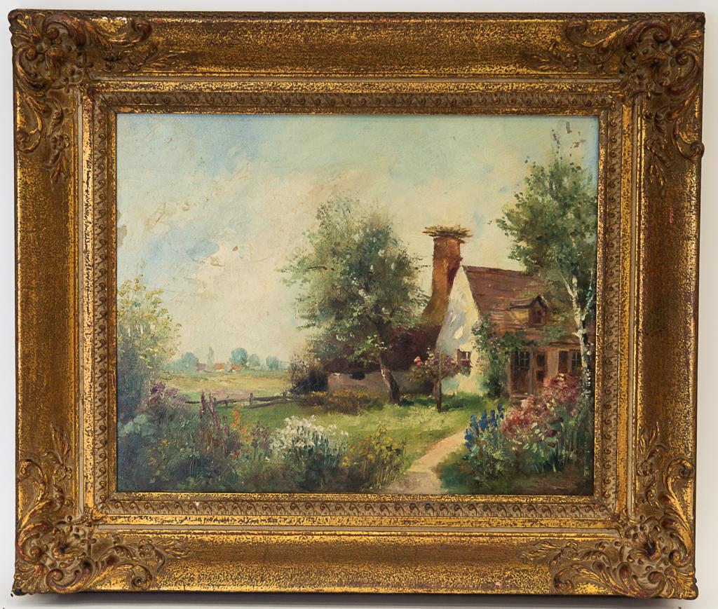 A. Herbe Landscape Oil Painting