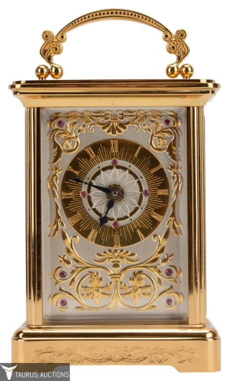 Igor Carl Faberge Carriage Clock Auction
