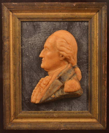 Patience Wright Wax Relief Of Gen. George Washington.