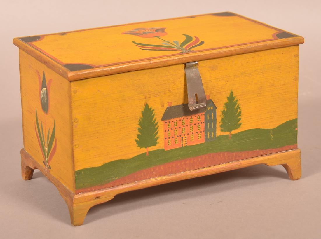 Jonas Weber Painted Pine Trinket Box. - Mar 25, 2017 | Conestoga ...