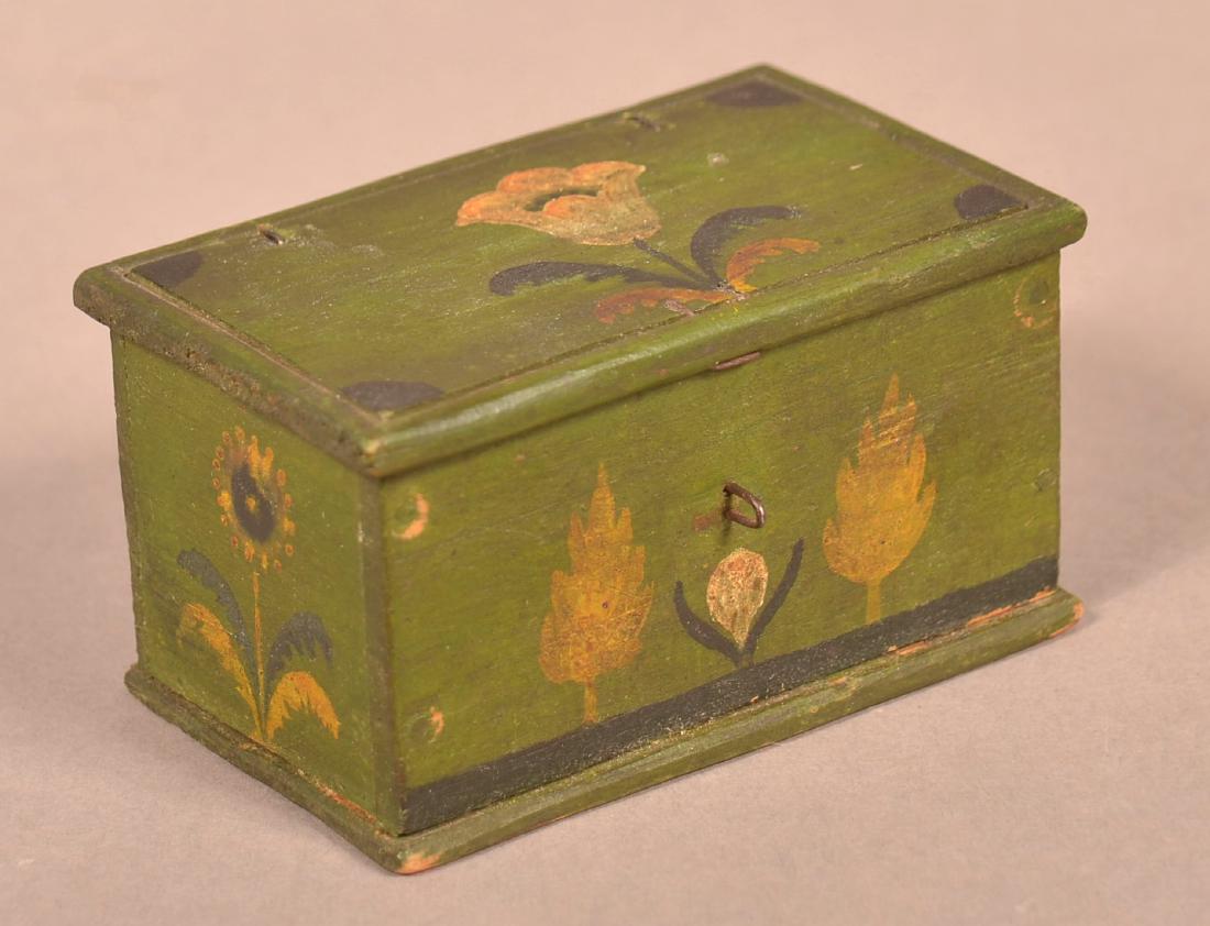 Jonas Weber Painted Pine Trinket Box. - Mar 25, 2017 | Conestoga ...