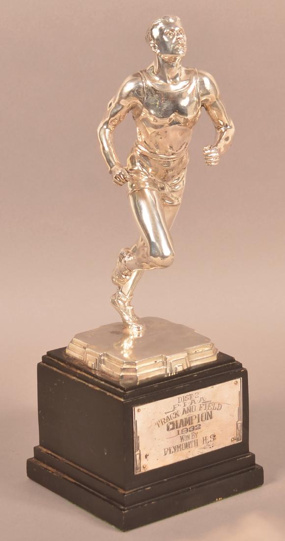 1932 Art Deco Track and Field Trophy.