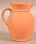 Medinger Pottery Redware Pitcher with Eagle. - May 16, 2015 | Conestoga ...