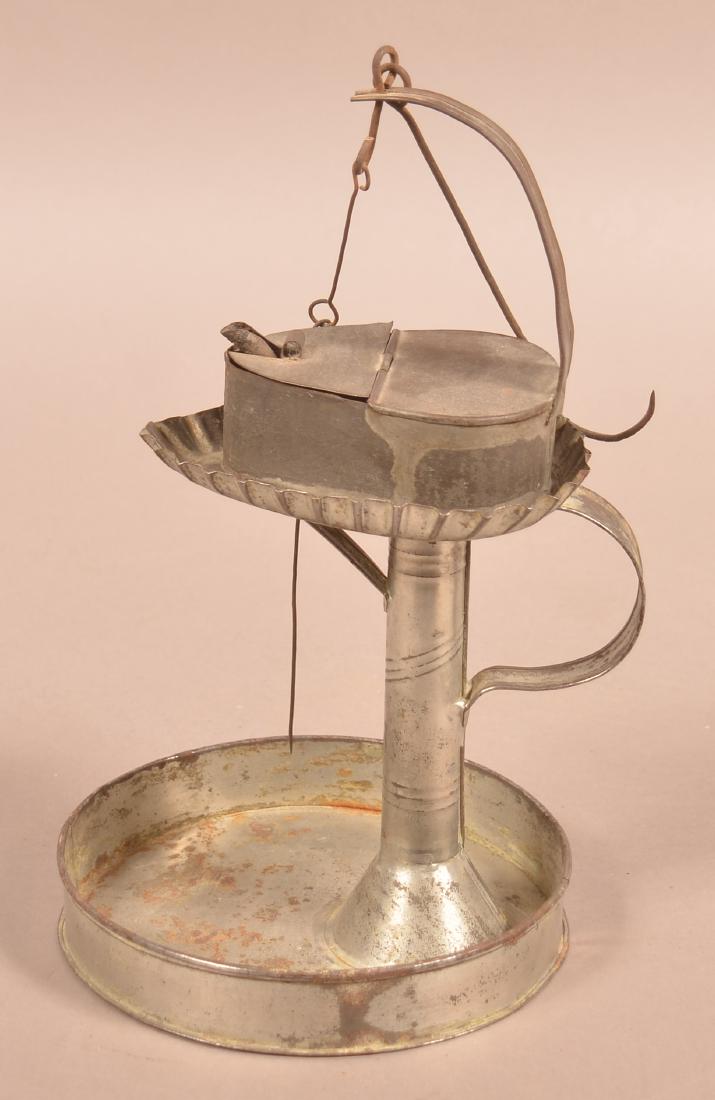 Antique Pennsylvania Tin Betty Lamp on Stand. - Jul 22, 2017 ...