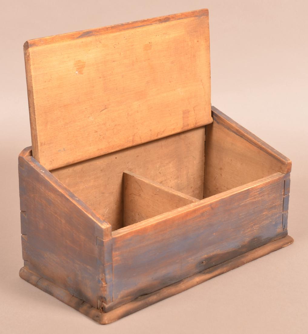 Pennsylvania 19th Century Softwood Salt Box.
