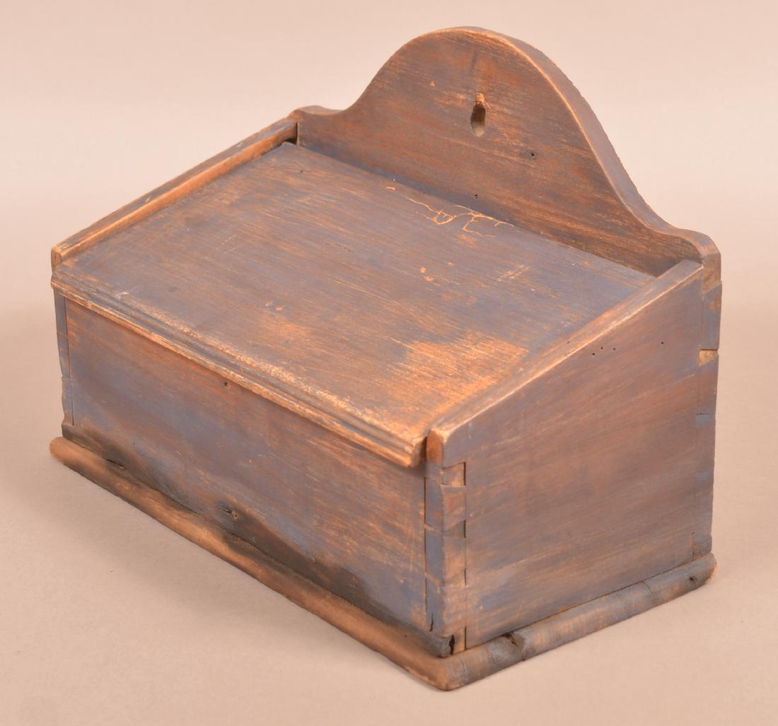 Pennsylvania 19th Century Softwood Salt Box.