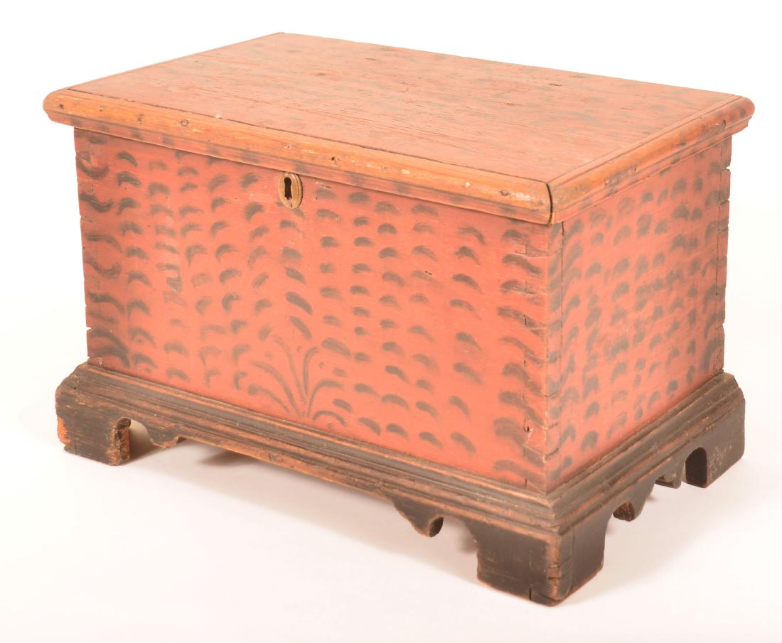 Lancaster County, PA Decorated Miniature Dower Chest. - Oct 28, 2017 ...
