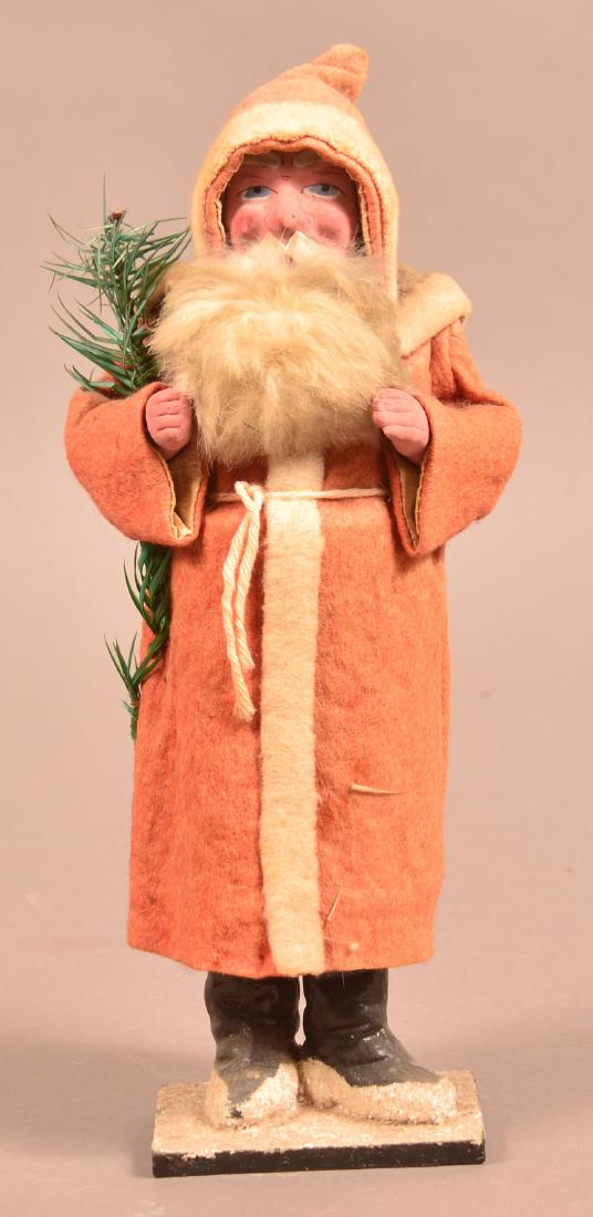 Antique German Santa Candy Container.