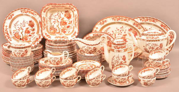 Copeland Spode India Tree Dinner Service.