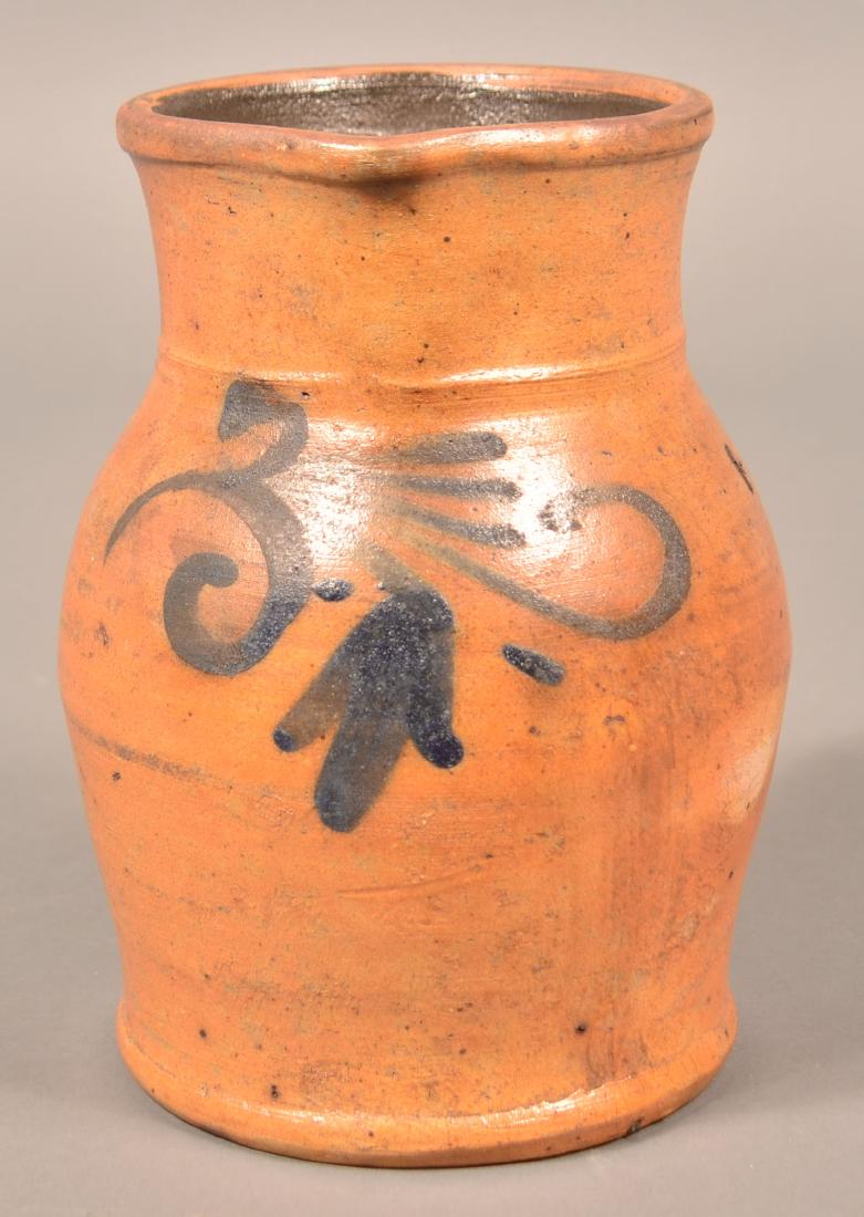 Stoneware Pitcher Attributed to Wingender Pottery.