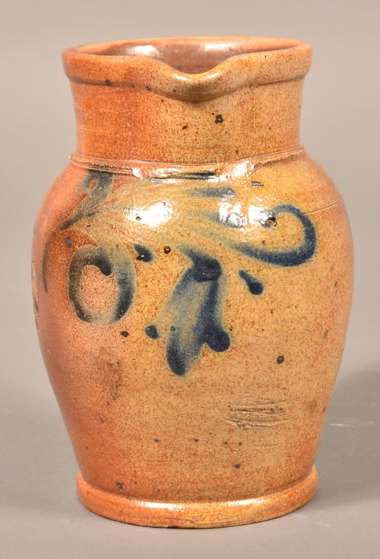 Stoneware Pitcher Attributed to Wingender Pottery.