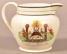 Staffordshire and Spode Transfer Pitchers - Oct 11, 2021 | Broken Arch ...