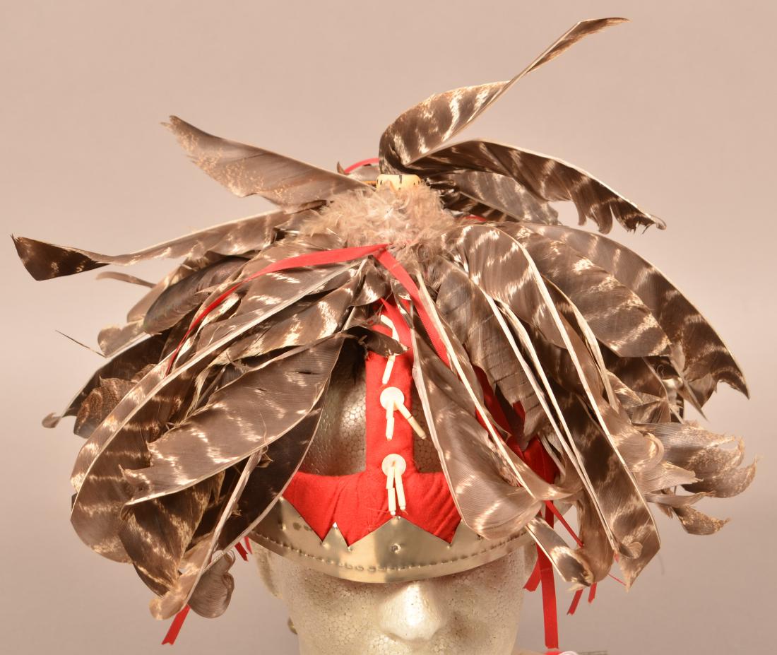 Scarce Iroquois "Gustoweh" Ceromonial Head Dress of
