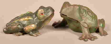 Antique Cast Iron Penny Pitch Frog - Mar 28, 2019 | Jasper52 in NY
