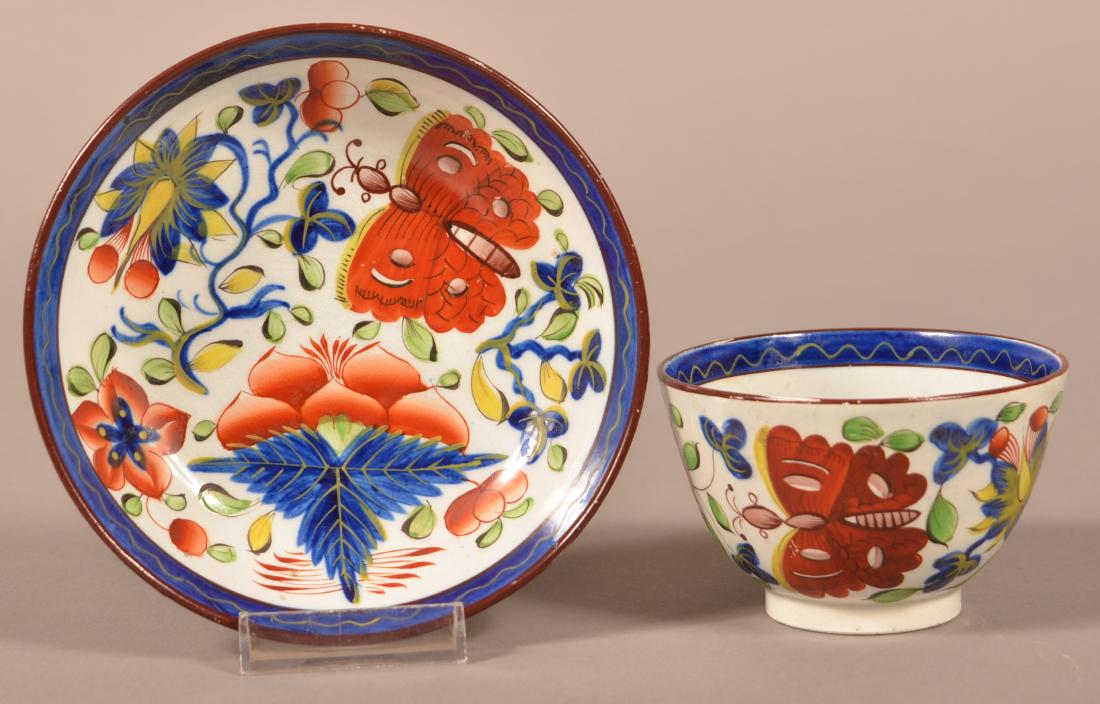 Gaudy Dutch Butterfly Pattern Cup & Saucer. - Apr 13, 2019 | Conestoga ...