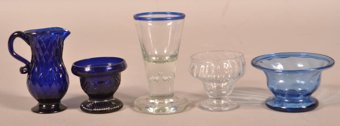 Lot of Early Blown Steigel Type Glass.