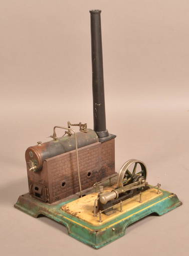 Marklin Horizontal Boiler Steam Engine.