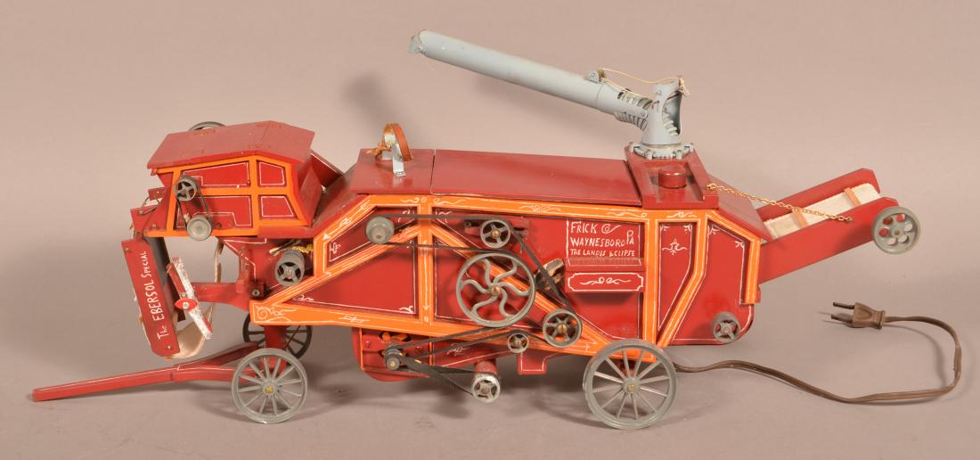 Wooden Model of a Frick 1912 Threshing Machine. - Aug 03, 2019 ...