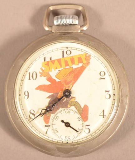 Rare Smitty Comic Character Pocket Watch. - Aug 03, 2019 | Conestoga ...