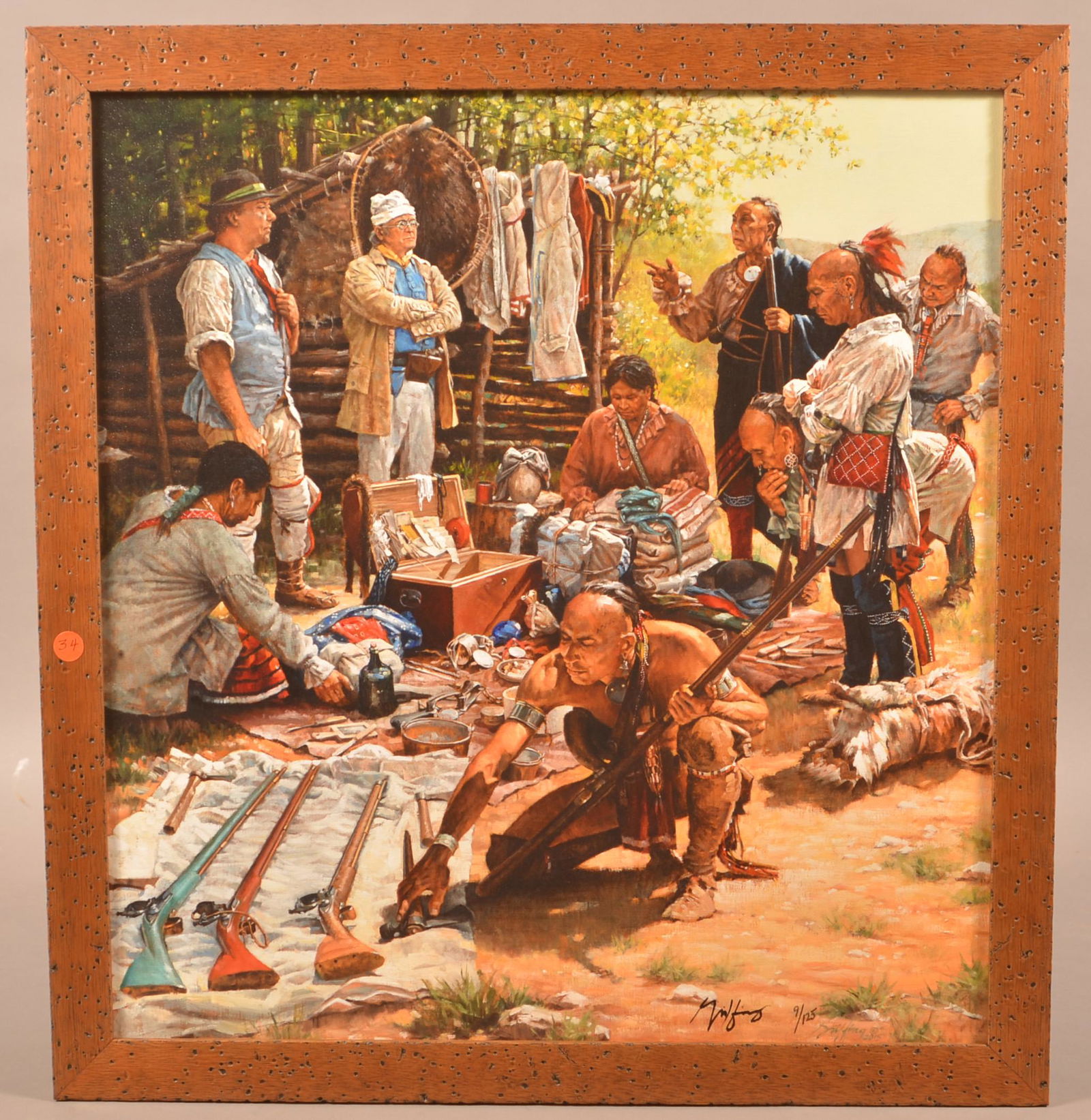 A Framed Robert Griffing Print on Canvas. - Nov 22, 2019 | Conestoga ...