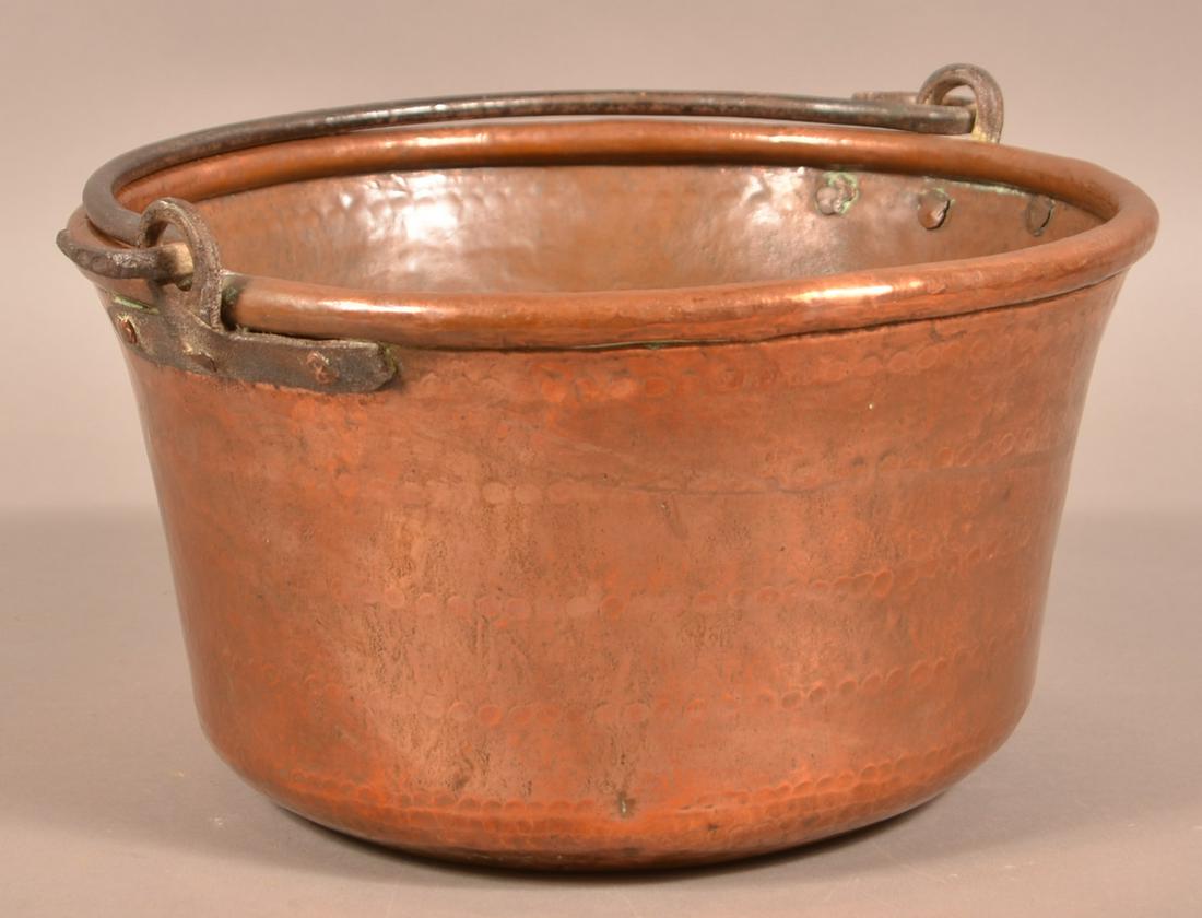 Antique Hand Hammered Copper Pail. - Feb 01, 2020 | Conestoga Auction ...