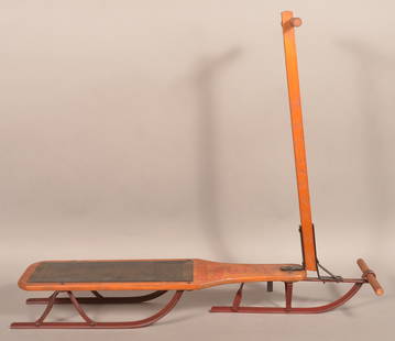 Vintage Lightning Glider Sled.