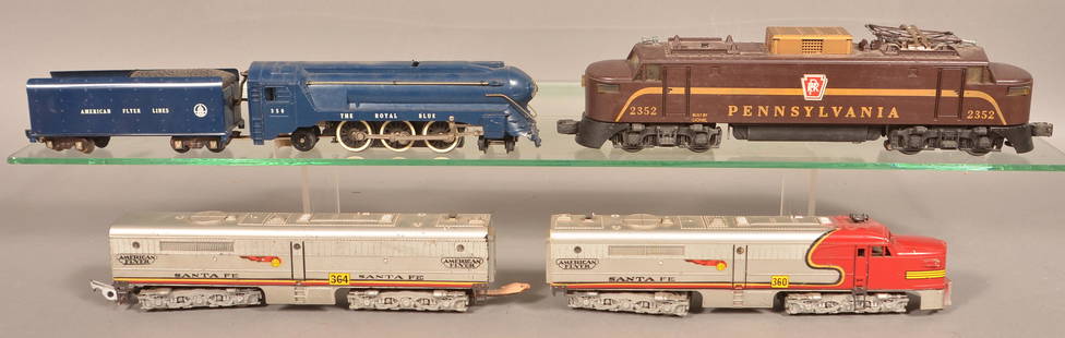 American Flyer Santa Fe 360 And 364 Alco A B