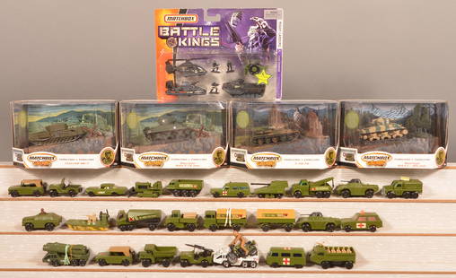 30 Matchbox Military Related Vehicles.