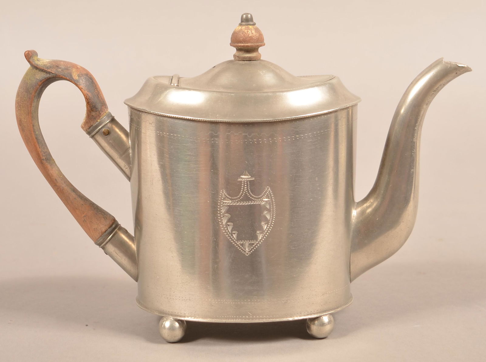 Israel Trask Federal Style Pewter Teapot, Circa. 1830. - Jun 12, 2020 ...