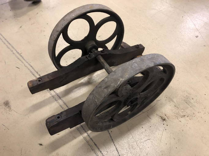 Cast Iron Cart Base