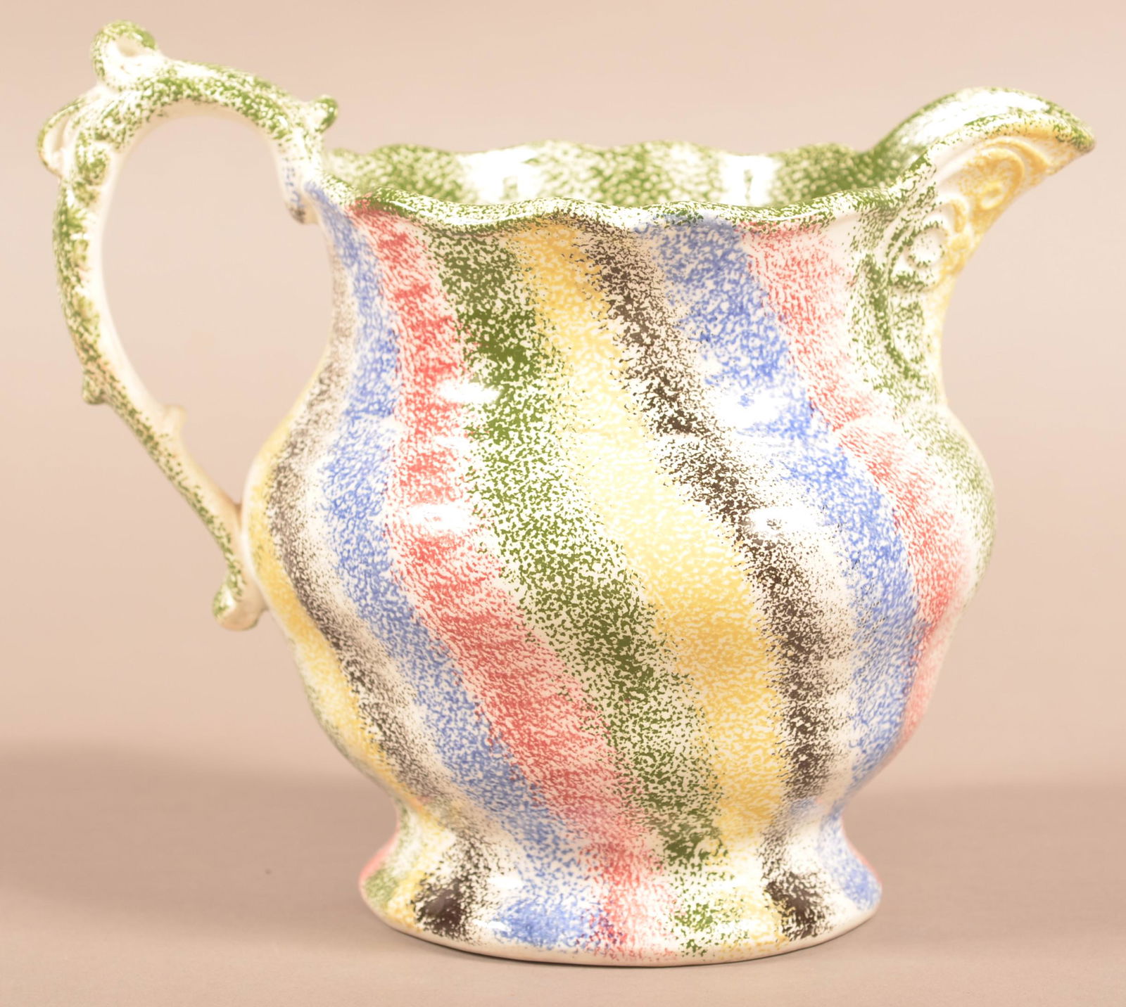 Five Color Rainbow Spatterware China Milk Pitcher. - Oct 31, 2020 ...