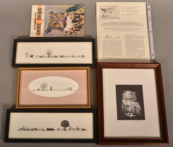 Lot Of J. Randy Rowe Prints.