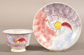 Yellow Spatterware ChinaThistlePatternTeapot. - Mar 09, 2013 ...