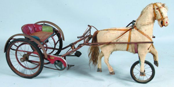 142: Sulky-Ciclo, Argentina, Horse Drawn Peddle Sulky C