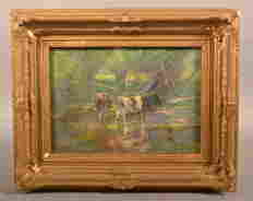 P. Stirrat Oil On Canvas Painting - Jan 19, 2013 | GWS Auctions Inc. in CA