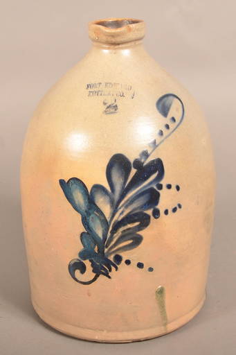 Fort Edward Pottery Co. 2-Gallon Stoneware Jug. (#0100) on Jan 08, 2022 ...