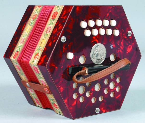 Scholer Concertina Nr. Chu 100 In Original