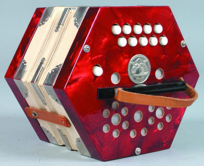 Scholer Concertina Nr. 150 In Original Box,