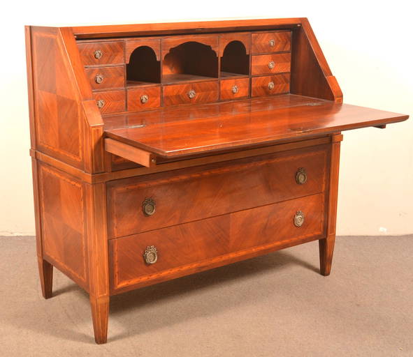 Rho Mobili D'Epaco Italian Period Style Slant-Lid Desk. (#0555) on Mar ...