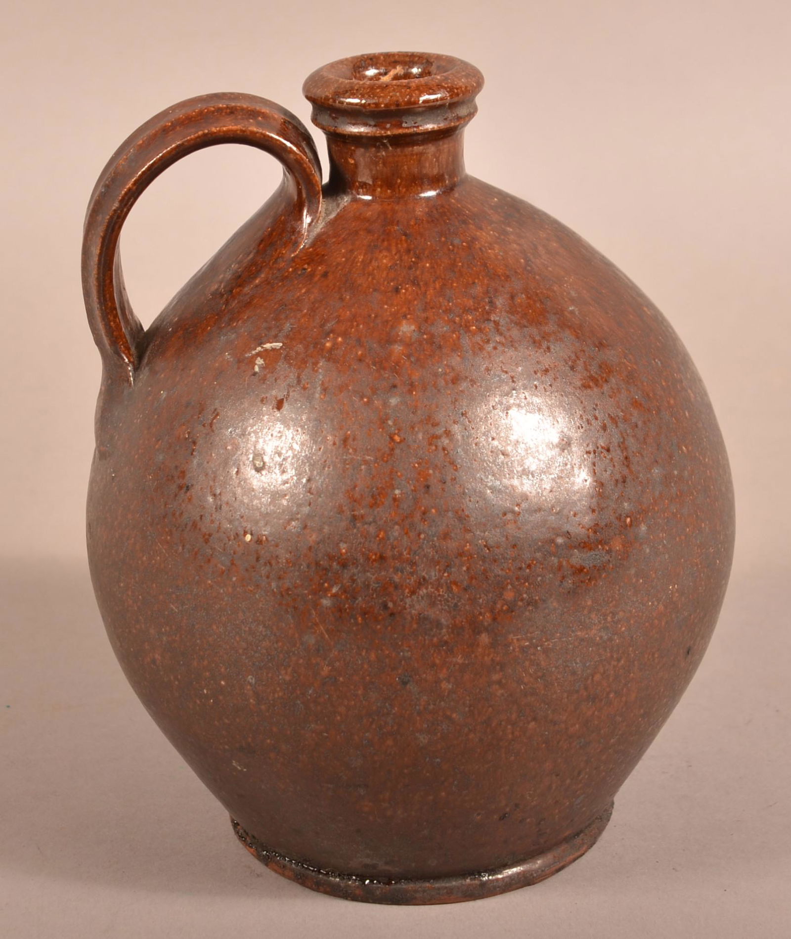 Antique American Redware Pottery Jug. (#0595) on Mar 05, 2022 ...