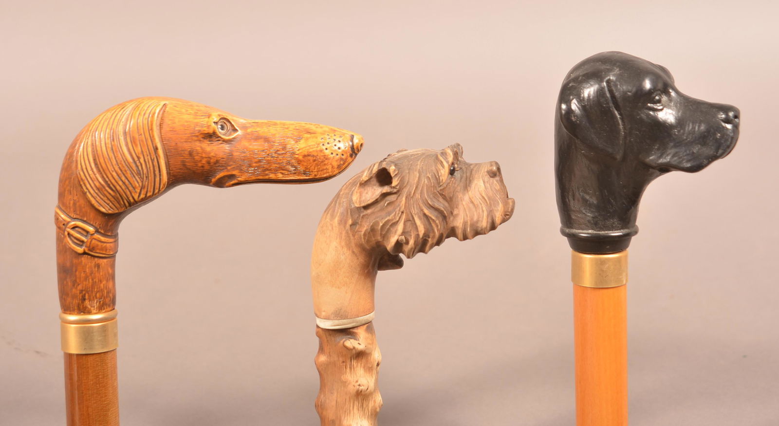 Three Vintage Canes.