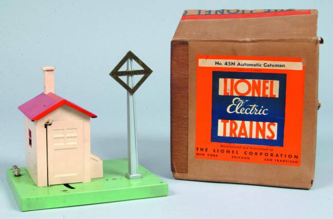 Lionel #45n Automatic Gateman With Original Box, Ov