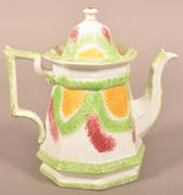 Yellow Spatterware ChinaThistlePatternTeapot. - Mar 09, 2013 ...