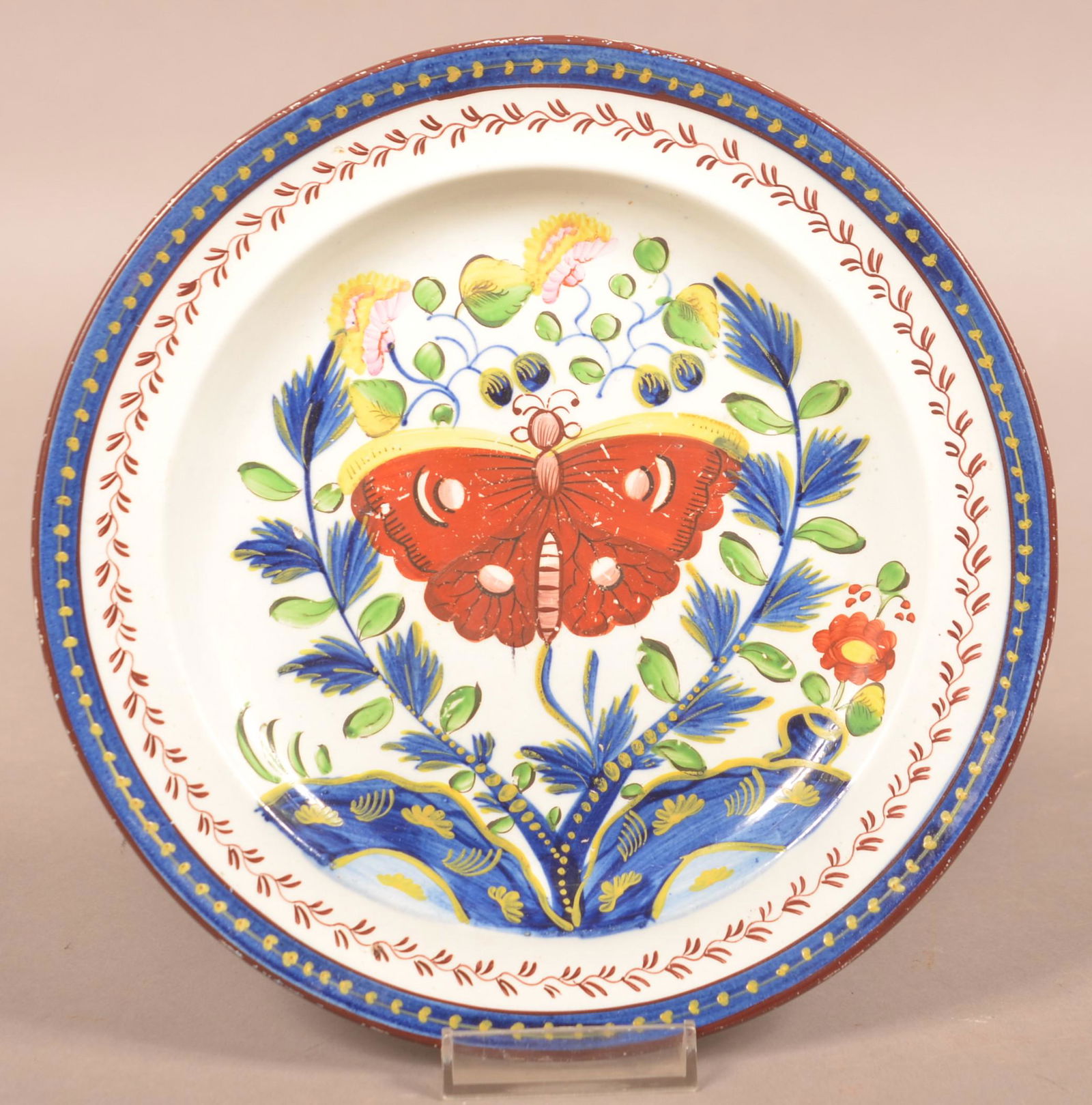 Gaudy Dutch Butterfly Pattern China Plate. (#0157) on Jun 18, 2022 ...
