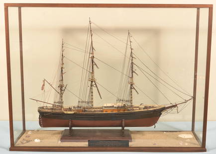 Flying Fish, Clipper Ship Cased Model